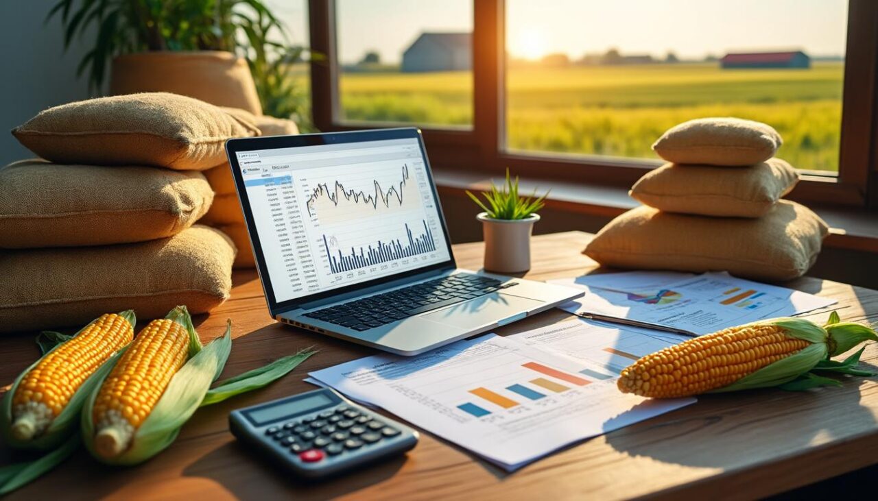 Plongée dans les prix du maïs grain sec en 2025